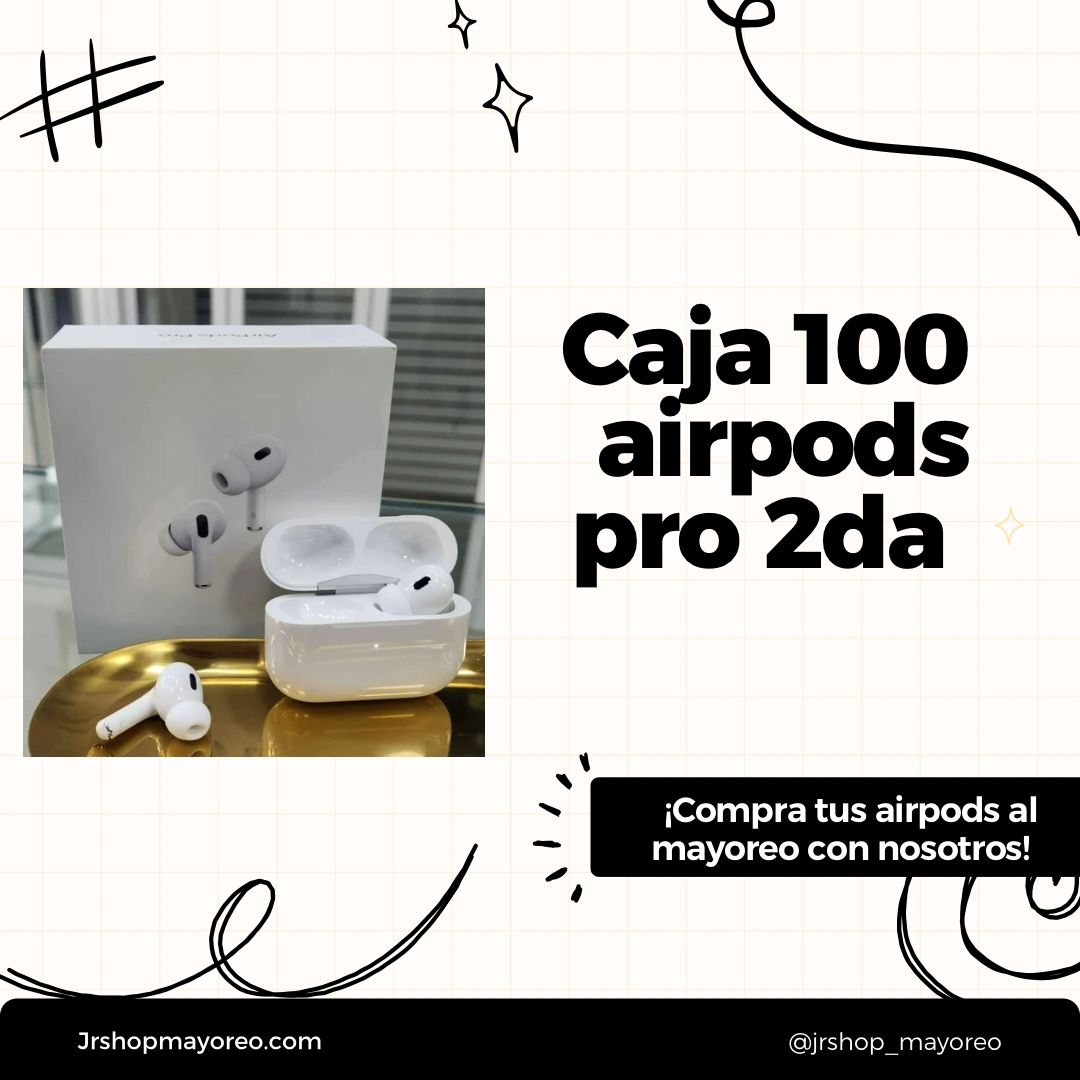Caja 100 AirPods (oem) – Jr Shop Mayoreo